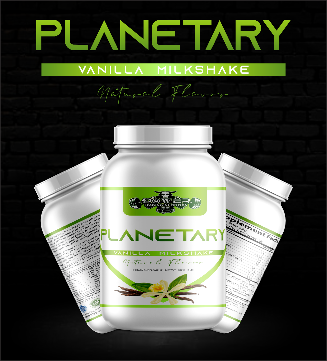 Planetary (Vanilla Milkshake) – Power Leading Nutrition