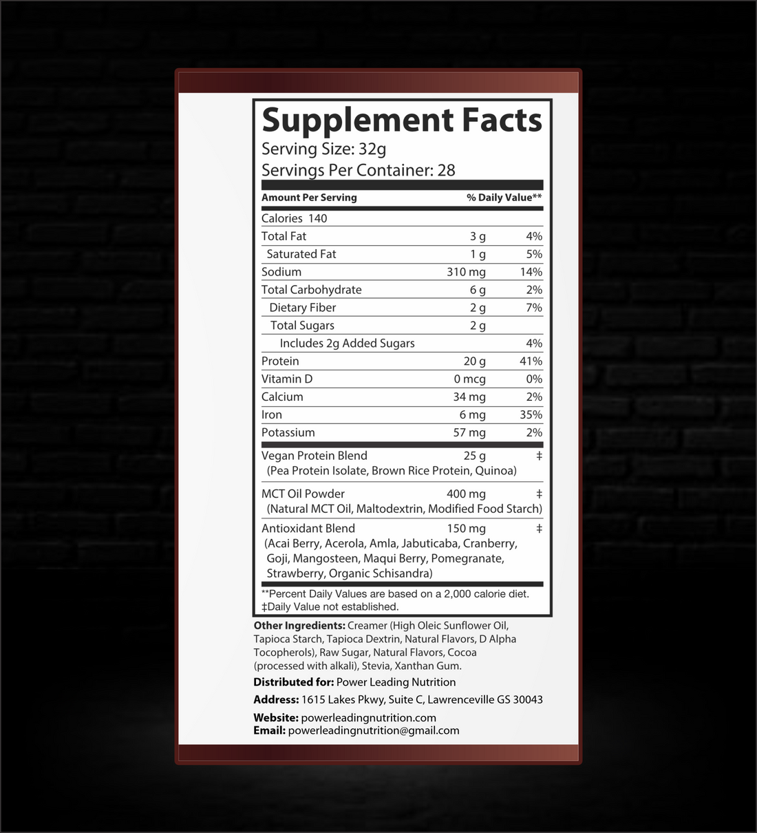 Planetary (Chocolate Milkshake) – Power Leading Nutrition