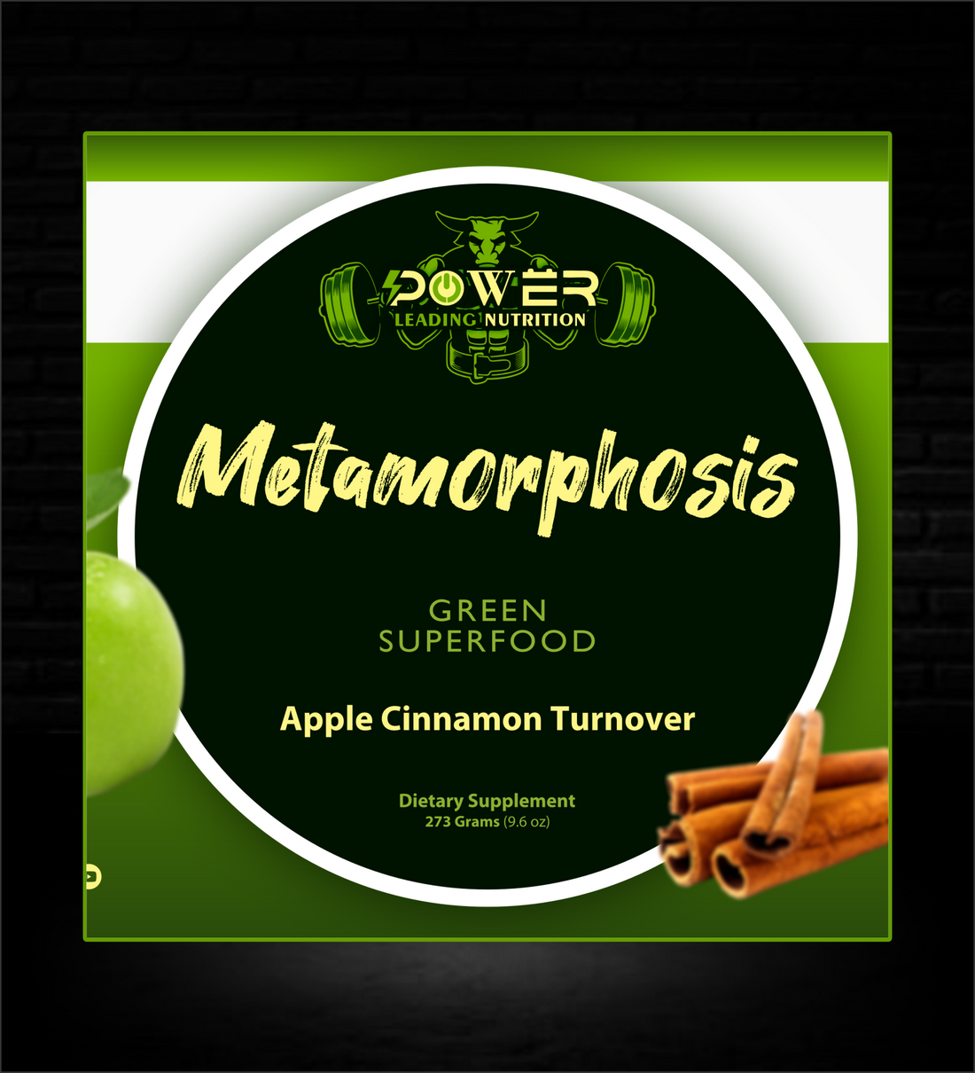Metamorphosis (Green Superfood) Apple Cinnamon Turnover – Power Leading ...