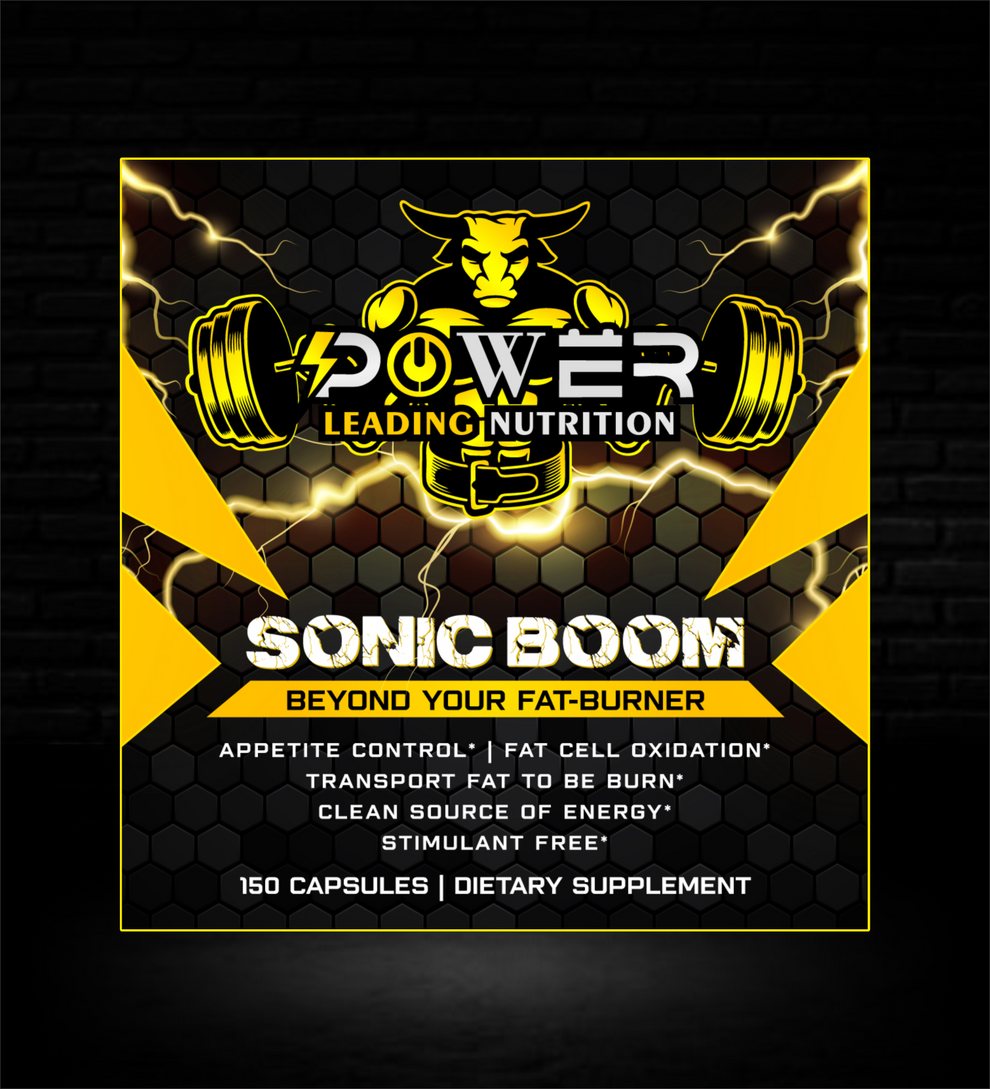 Sonic Boom (fat-Burner & Metabolism Booster) – Power Leading Nutrition